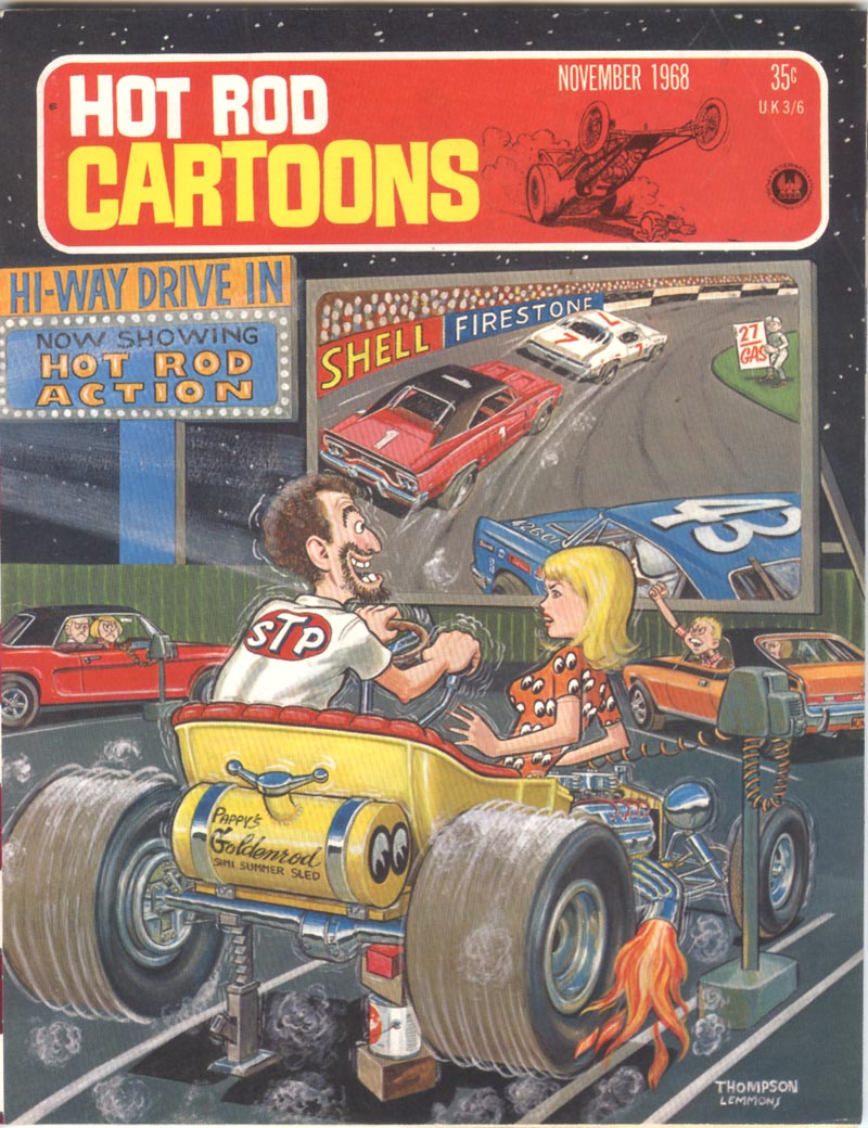 VINTAGE SPIRIT: Hot Rod Cartoons